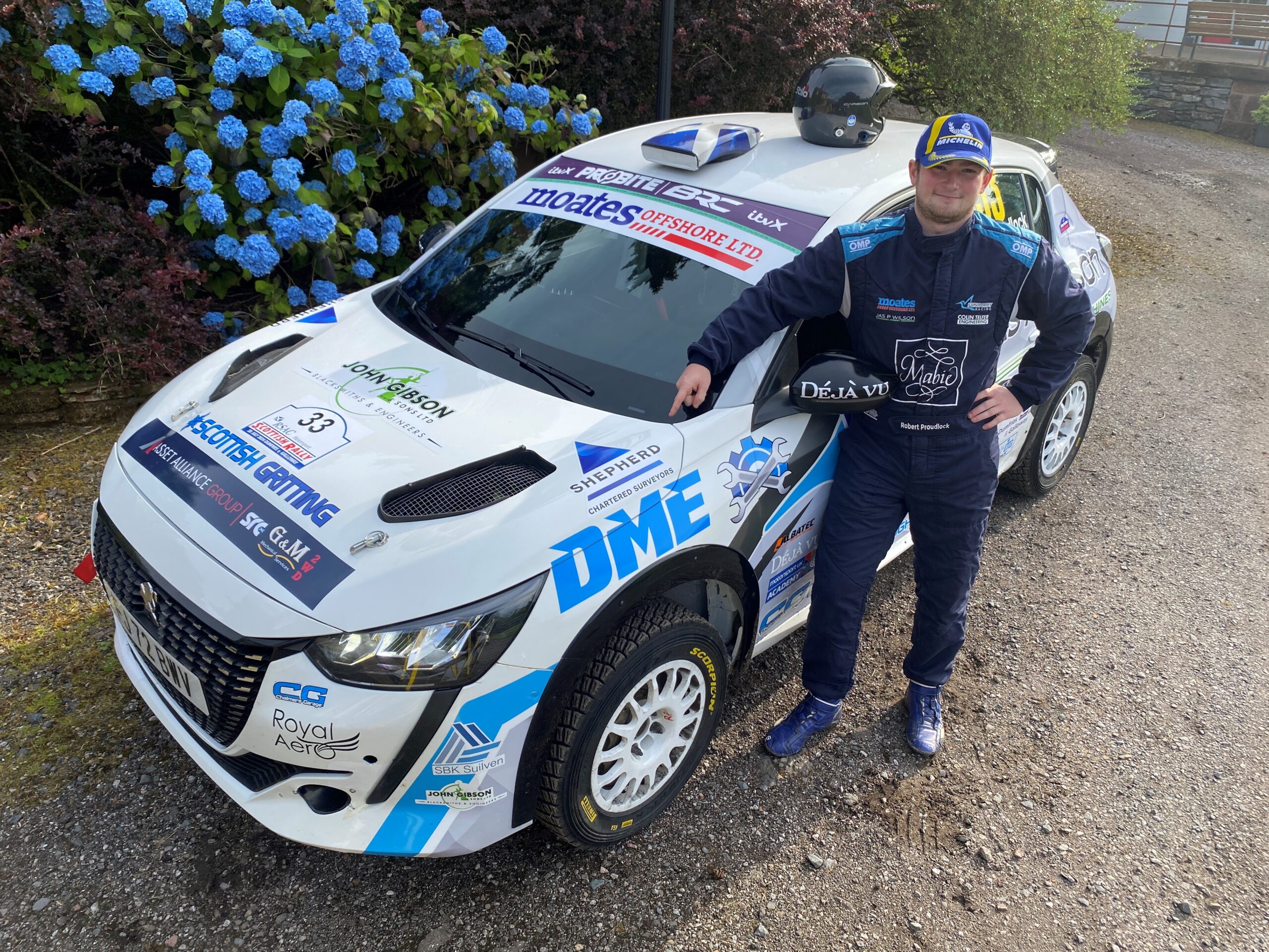 Shepherd sponsors Dumfries-based rising star rally driver - Shepherd ...